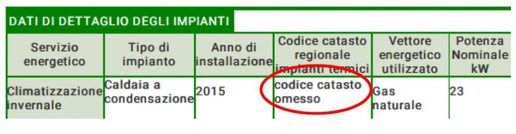 simone casini architetto APE e Codice Catasto Impianti Termici in ...